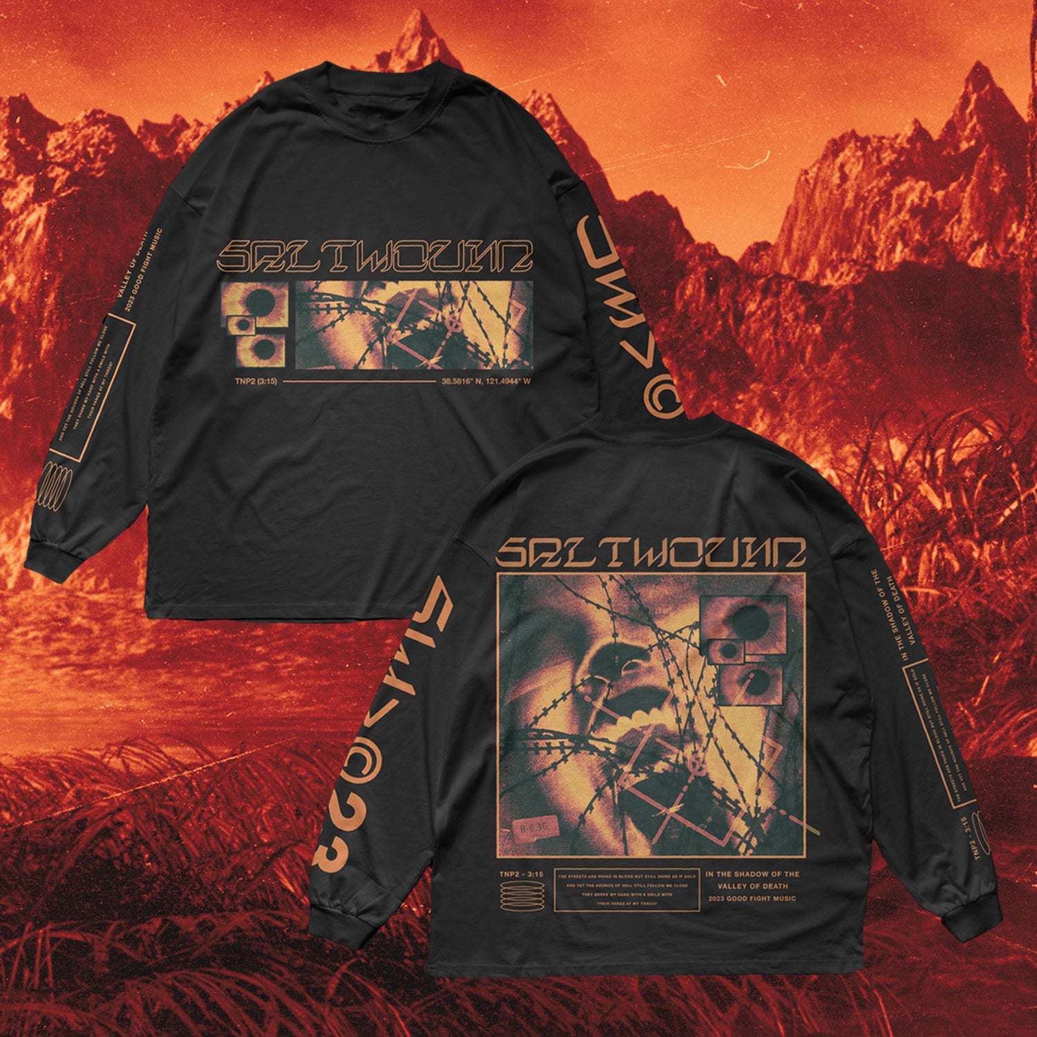 The Negative, Part 2 - Black Long Sleeve – Good Fight Music