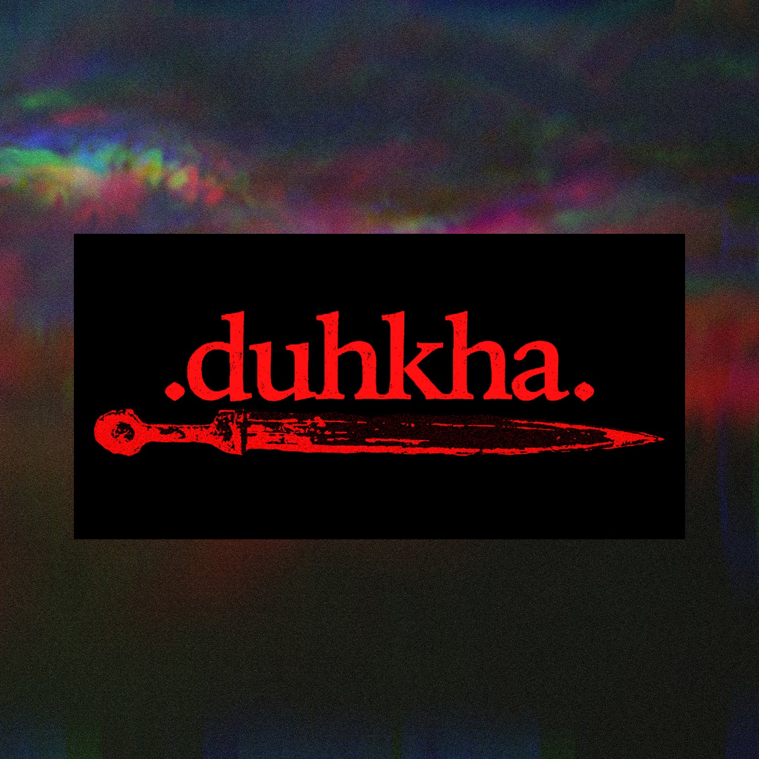 Logo 6" X 3" Black Sticker – Good Fight Music