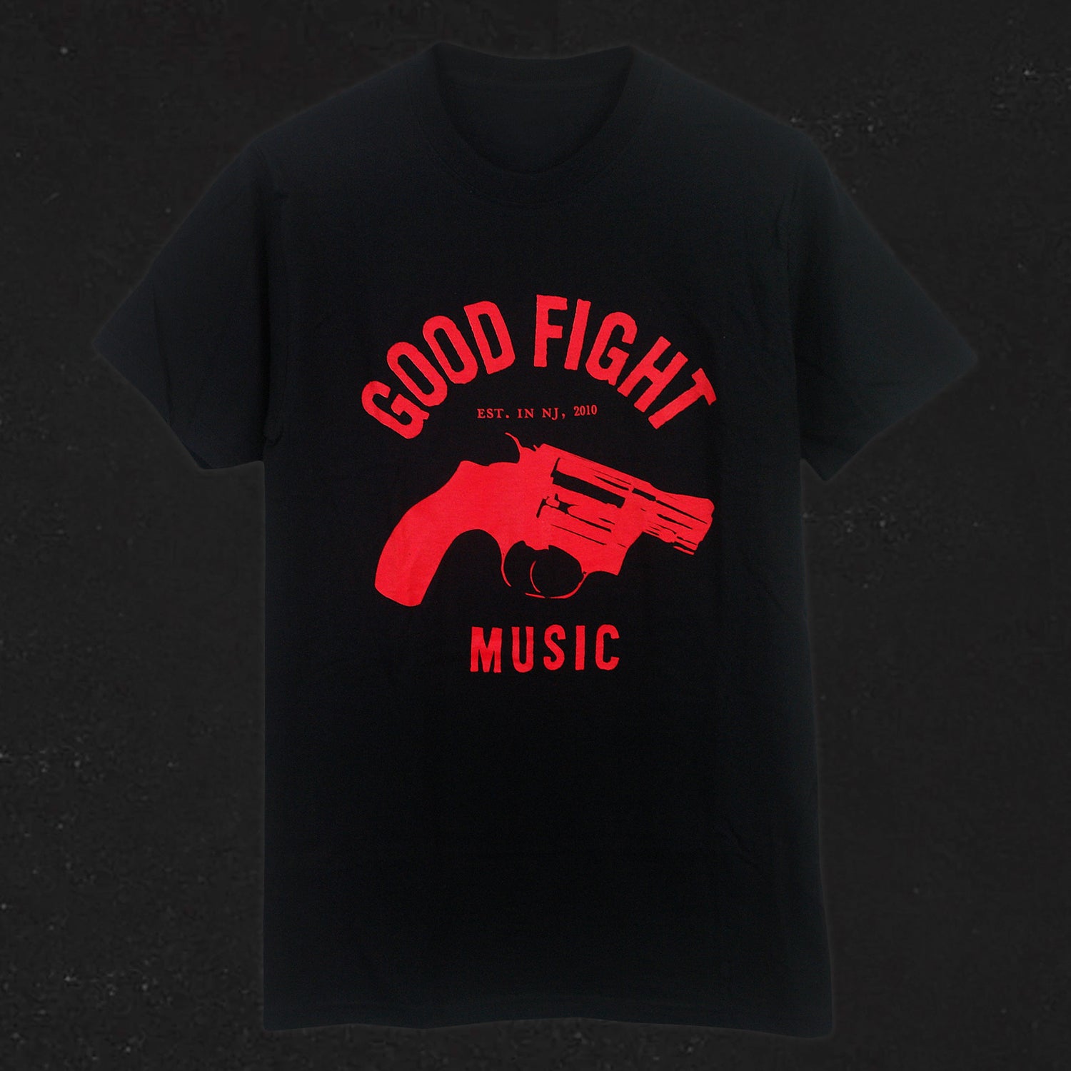 GF Clothing - Gun Black T-Shirt – Good Fight Music
