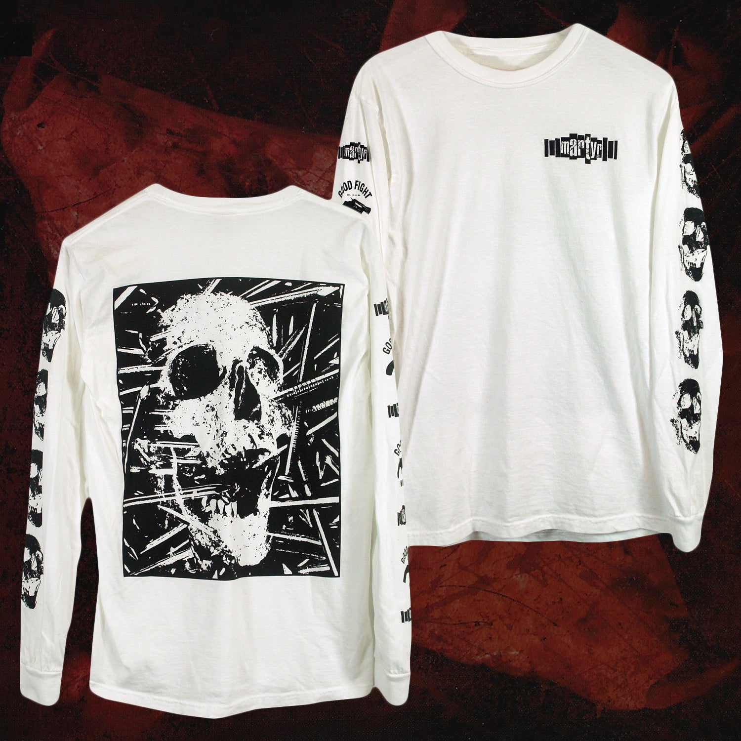 Demo - White Long Sleeve – Good Fight Music